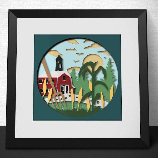 House Shadow Box - Etsy