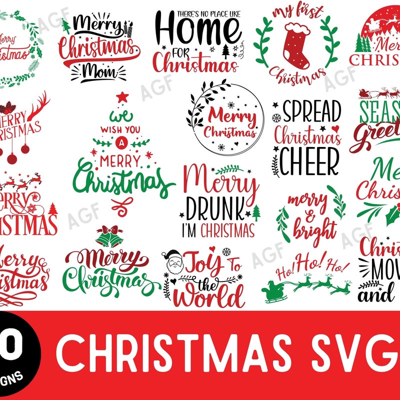 Christmas Svg Files - Etsy