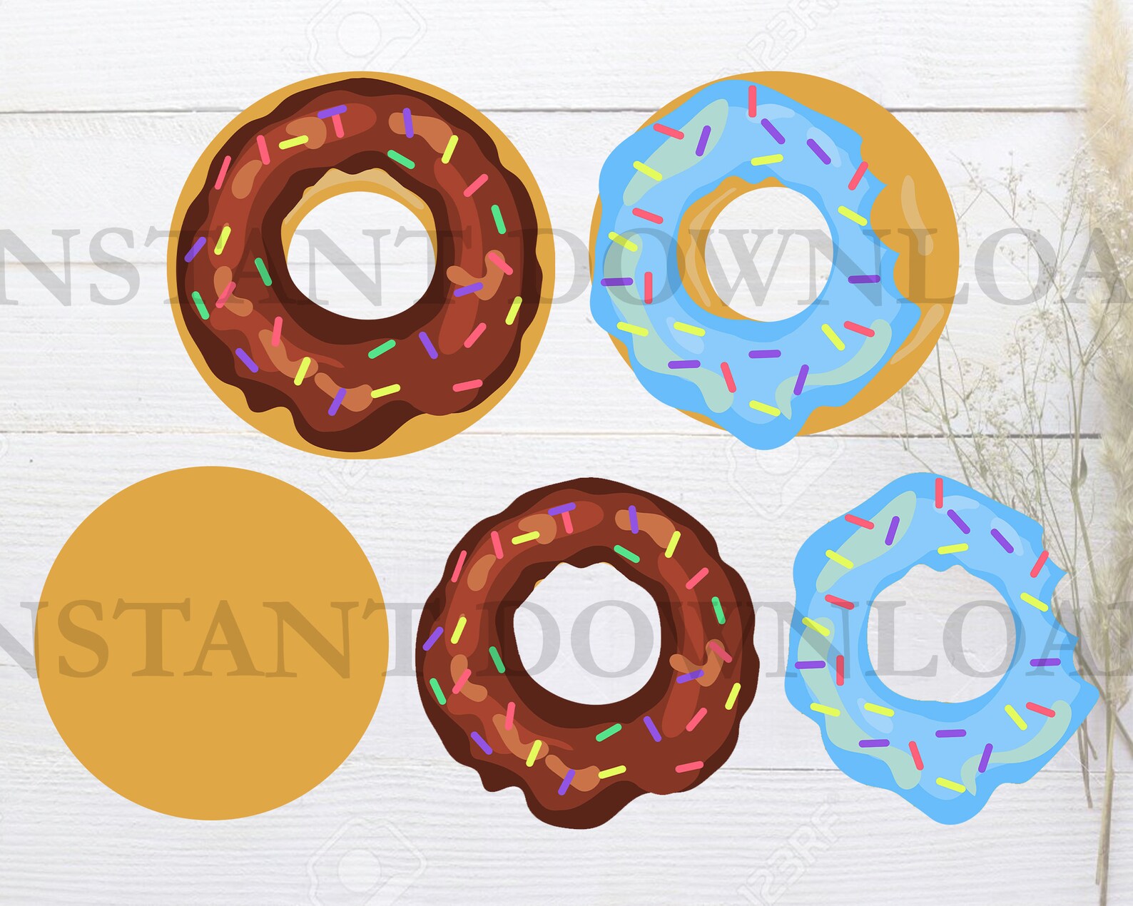 Donut SVG Donut SVG Bundle Donut Png Donut Clipart - Etsy