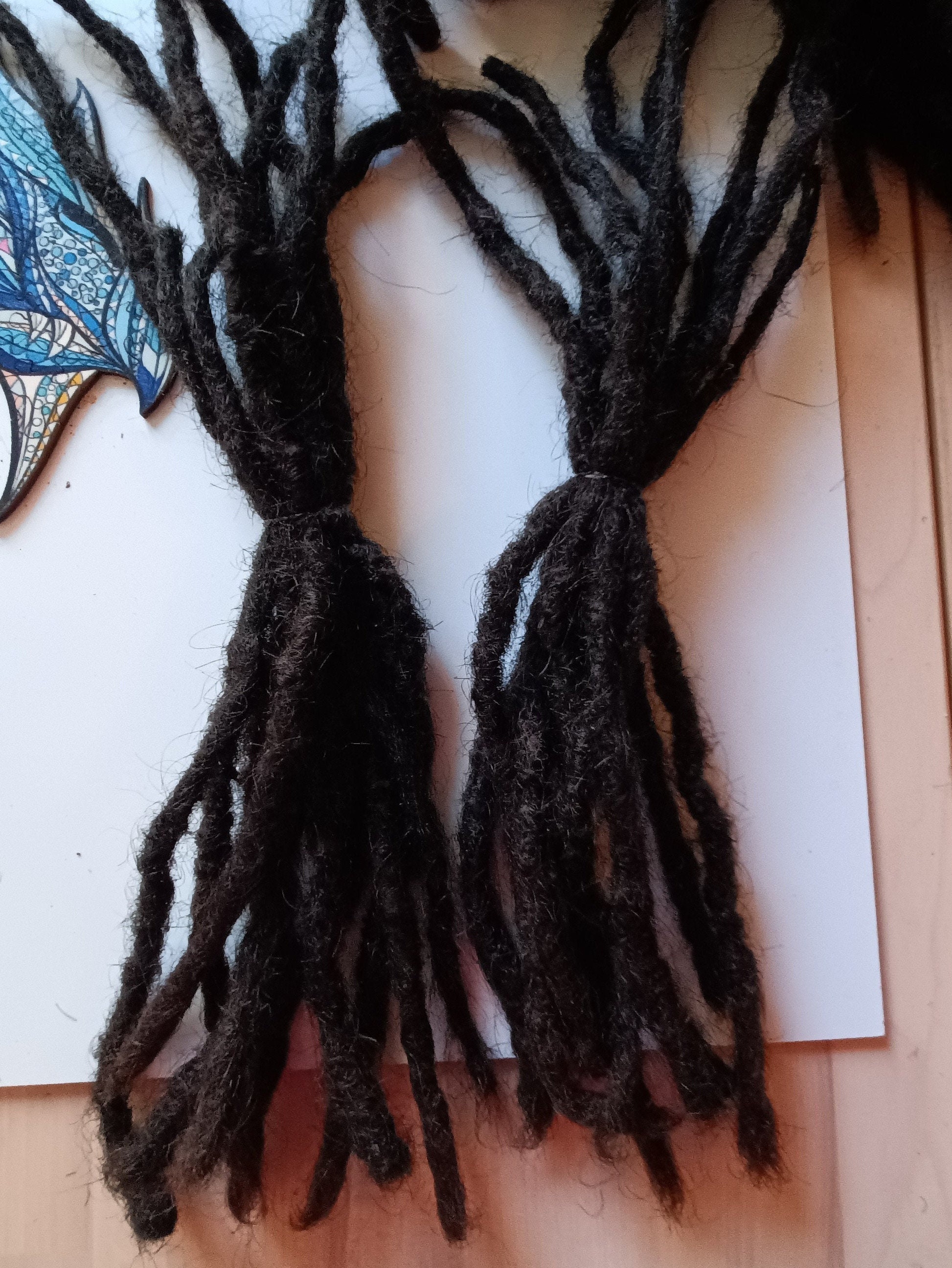 Extensions of Dreadlocks , Locks 100% Human 30 Cm Handmade 10 Locks per ...