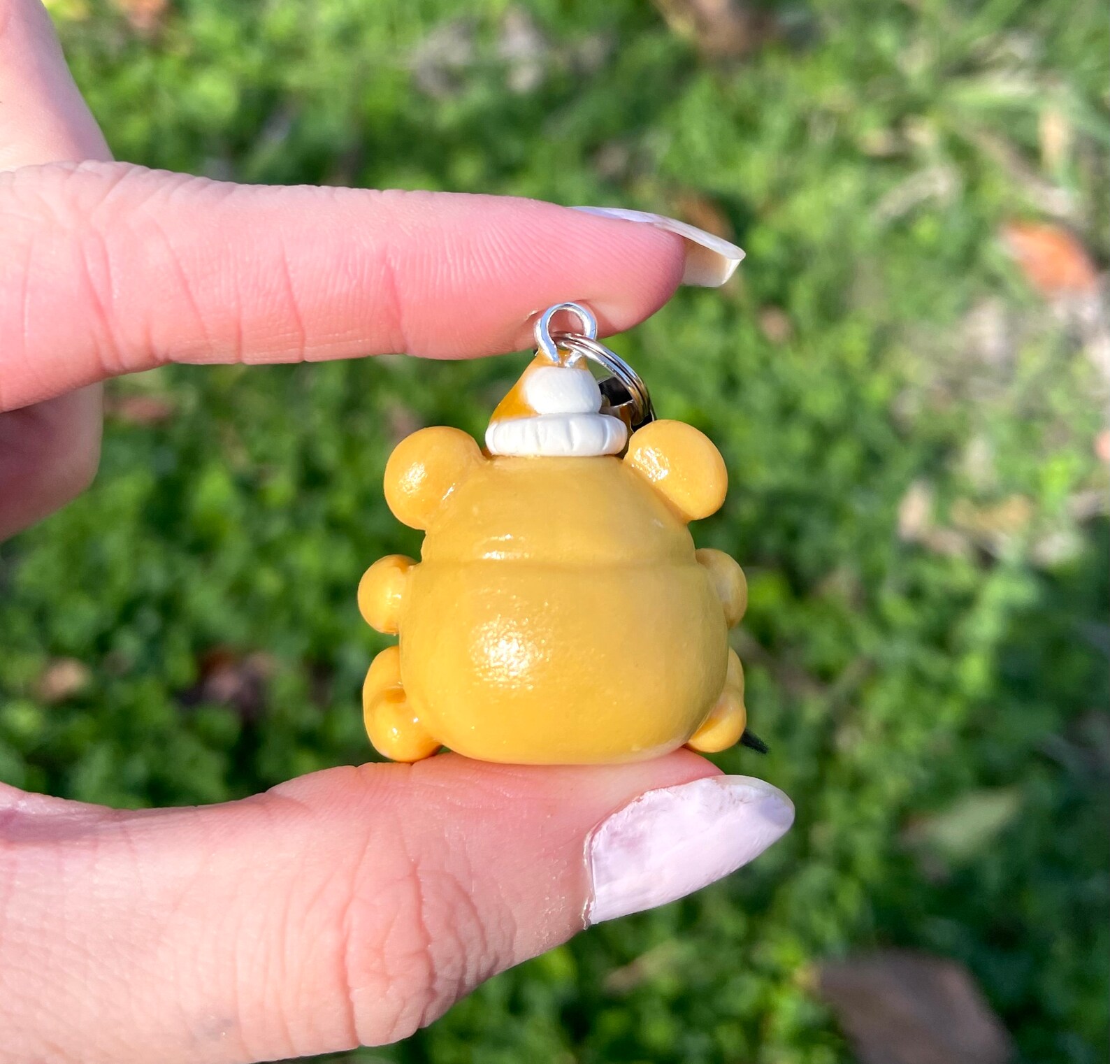 Honey Bear Keychain/charm Polymer Clay - Etsy