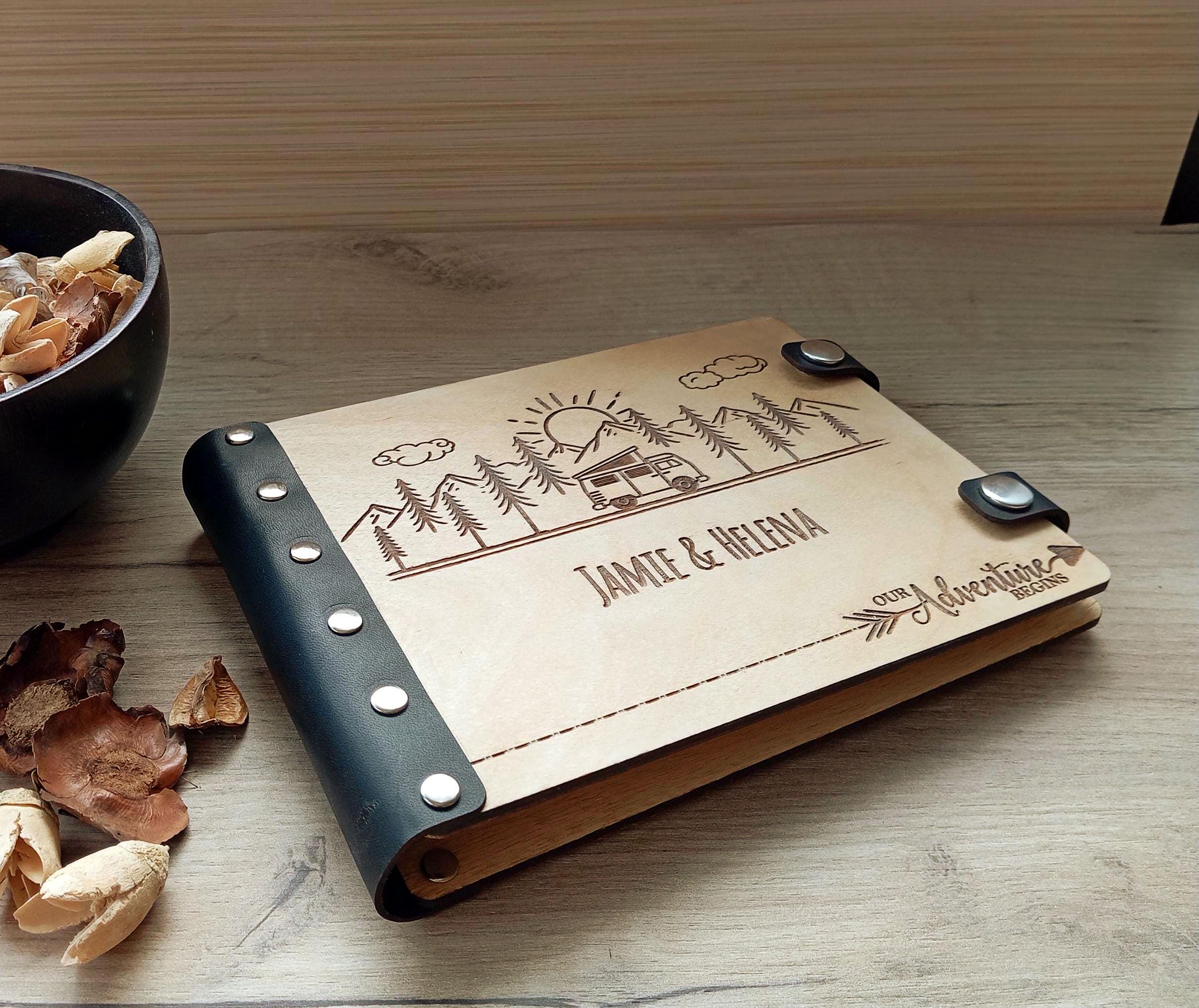 Adventure Camper Guest Book Photo Album Made to Order - Etsy