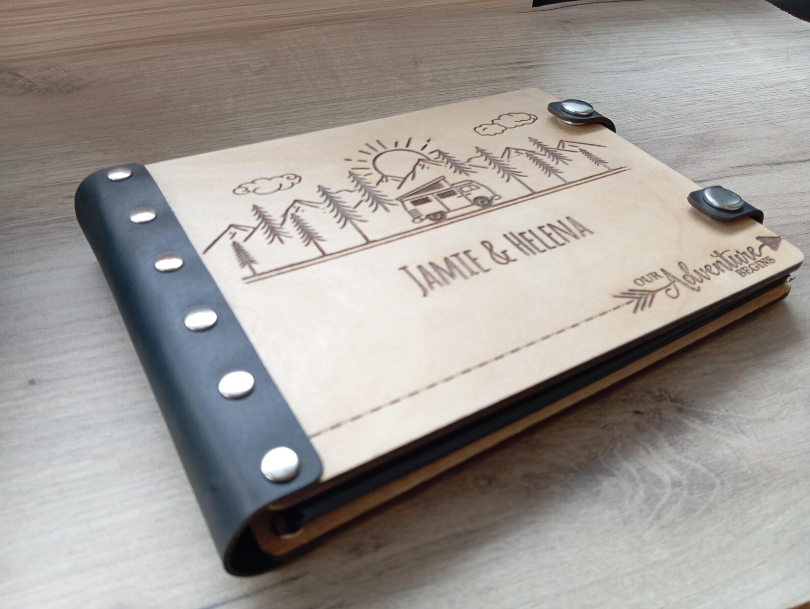 Adventure Camper Guest Book Photo Album Made to Order - Etsy