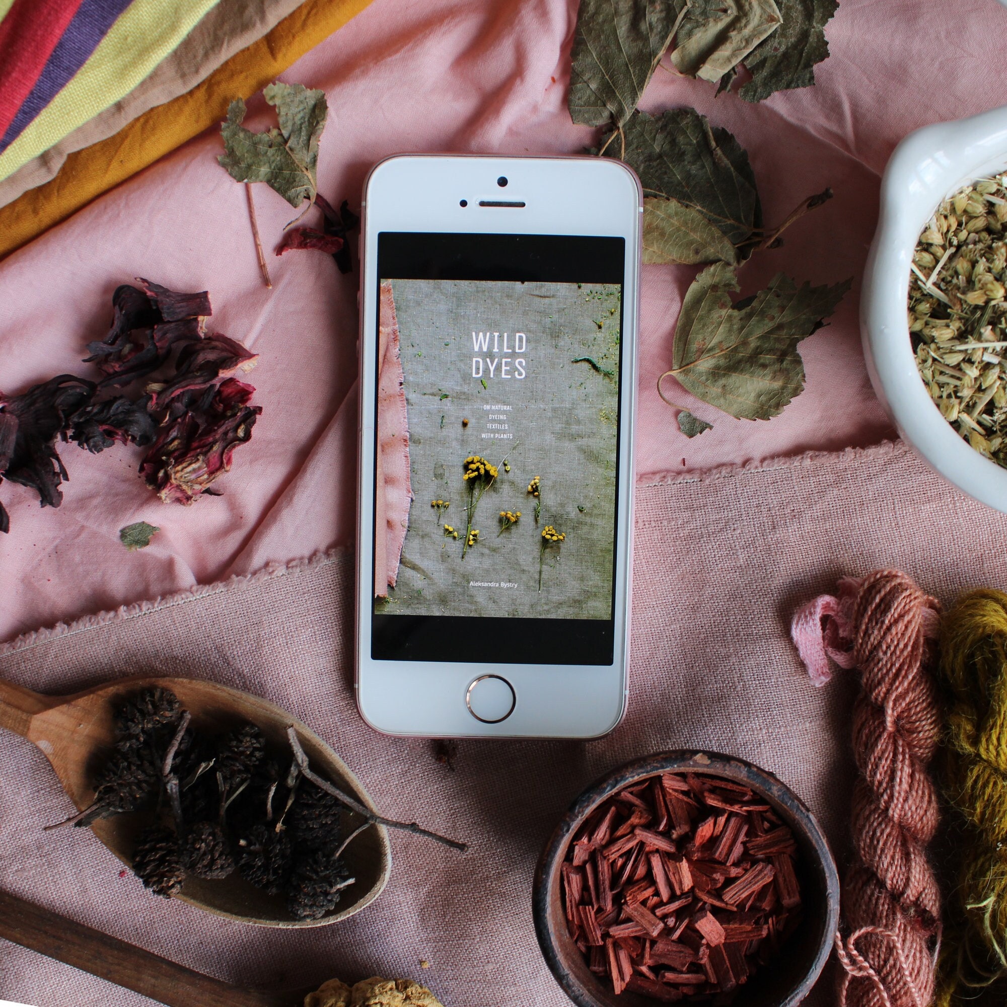 E-book wild DYES. on Natural Dyeing Textiles With Plants / Botanical ...