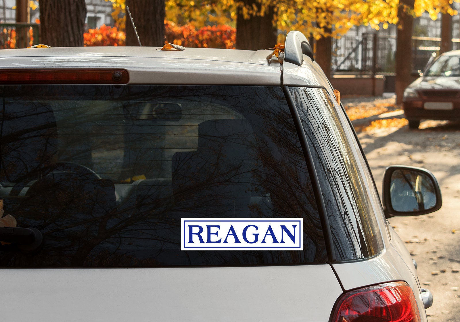 Vintage 1984 Ronald Reagan Campaign Bumper Sticker / Replica Retro ...