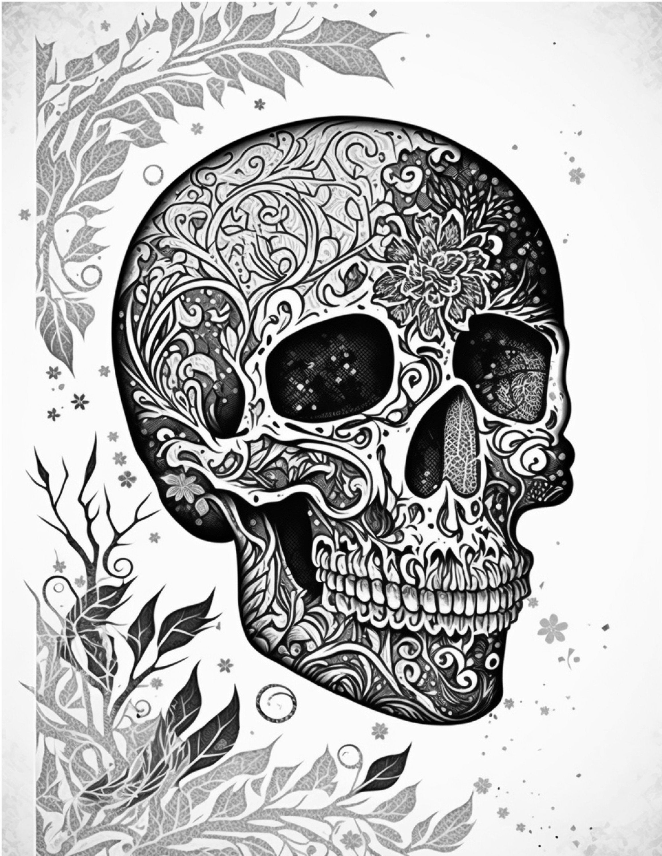 Dark Delights: A Gothic Coloring Book of 200 Oddities, Monsters ...