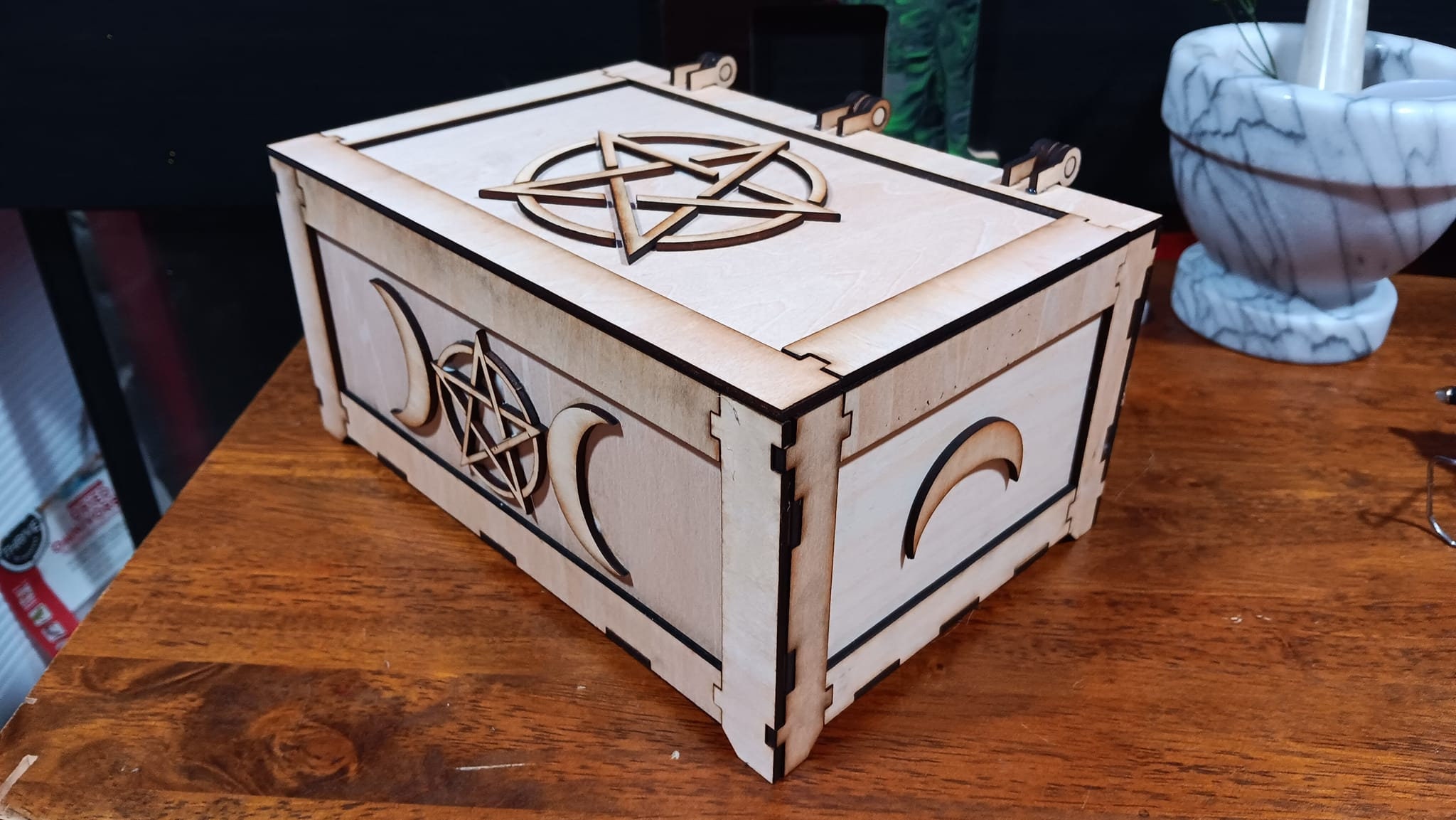 Witches Stash Box Laser Cut Plans SVG Digital Download - Etsy