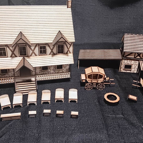 Laser Cut Miniature - Etsy