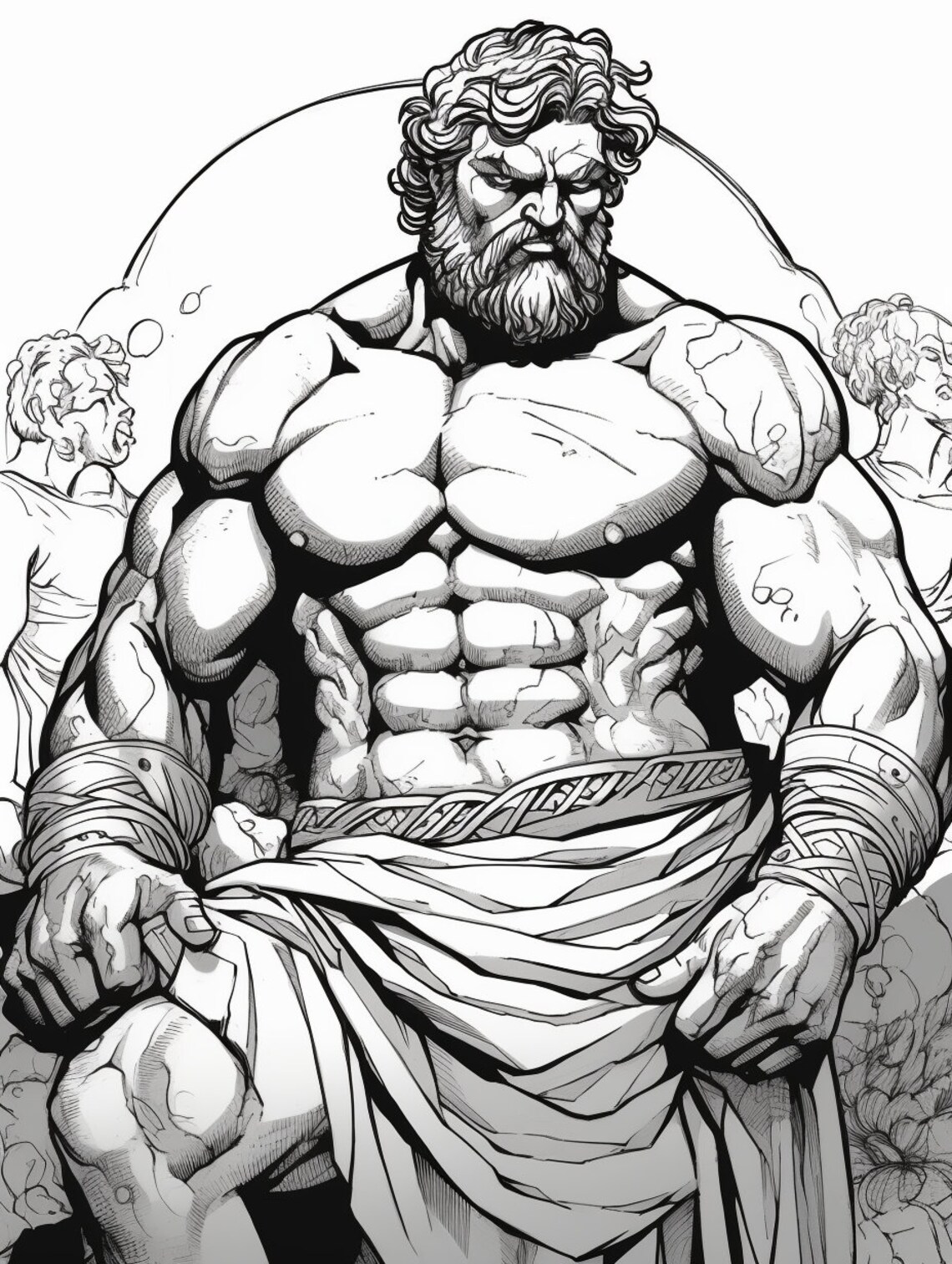 Coloring the Myths of Ancient Greece: an Illustrated Guide to Greek ...