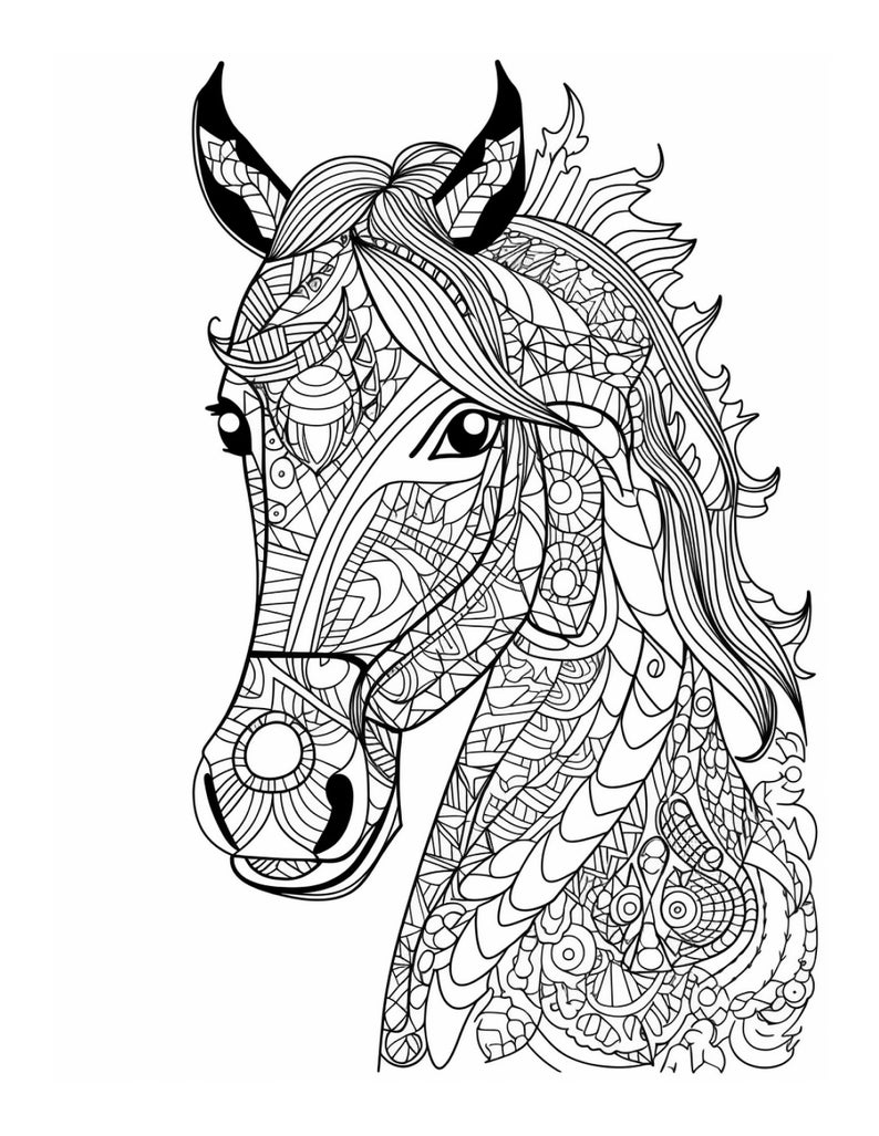 Mandala Menagerie Adult Coloring Book: 200 Animal Mandalas - Etsy