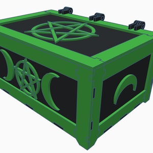 Witches Stash Box Laser Cut Plans SVG Digital Download - Etsy