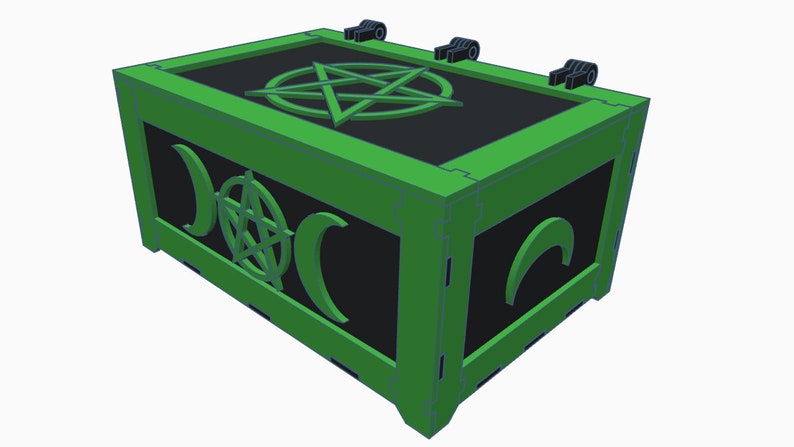 Witches Stash Box Laser Cut Plans SVG Digital Download - Etsy