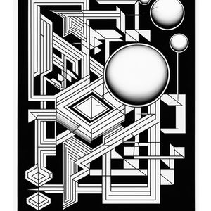 Abstract Art Coloring Book: 200 Abstract Coloring Designs Digital ...