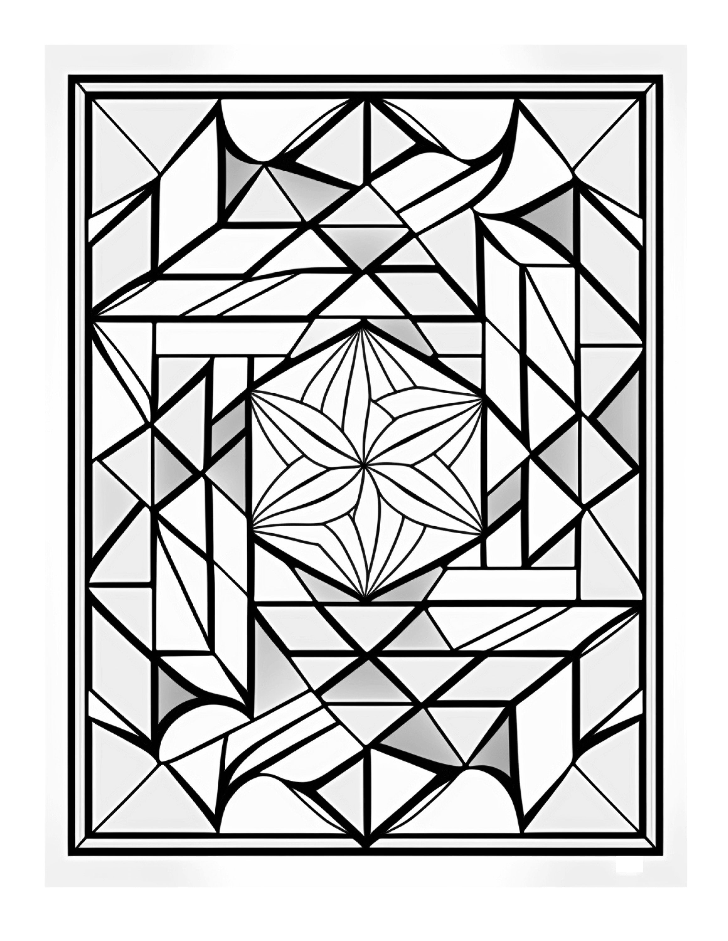 Abstract Art Coloring Book With 200 Digital Download Coloring Pages - Etsy