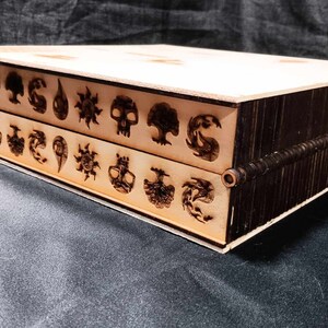 Laser Cut Card Deck Gaming Box, Customizable SVG DXF AI LBRN2 (digital ...