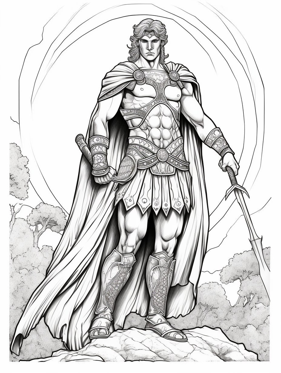 Coloring the Myths of Ancient Greece: an Illustrated Guide to Greek ...