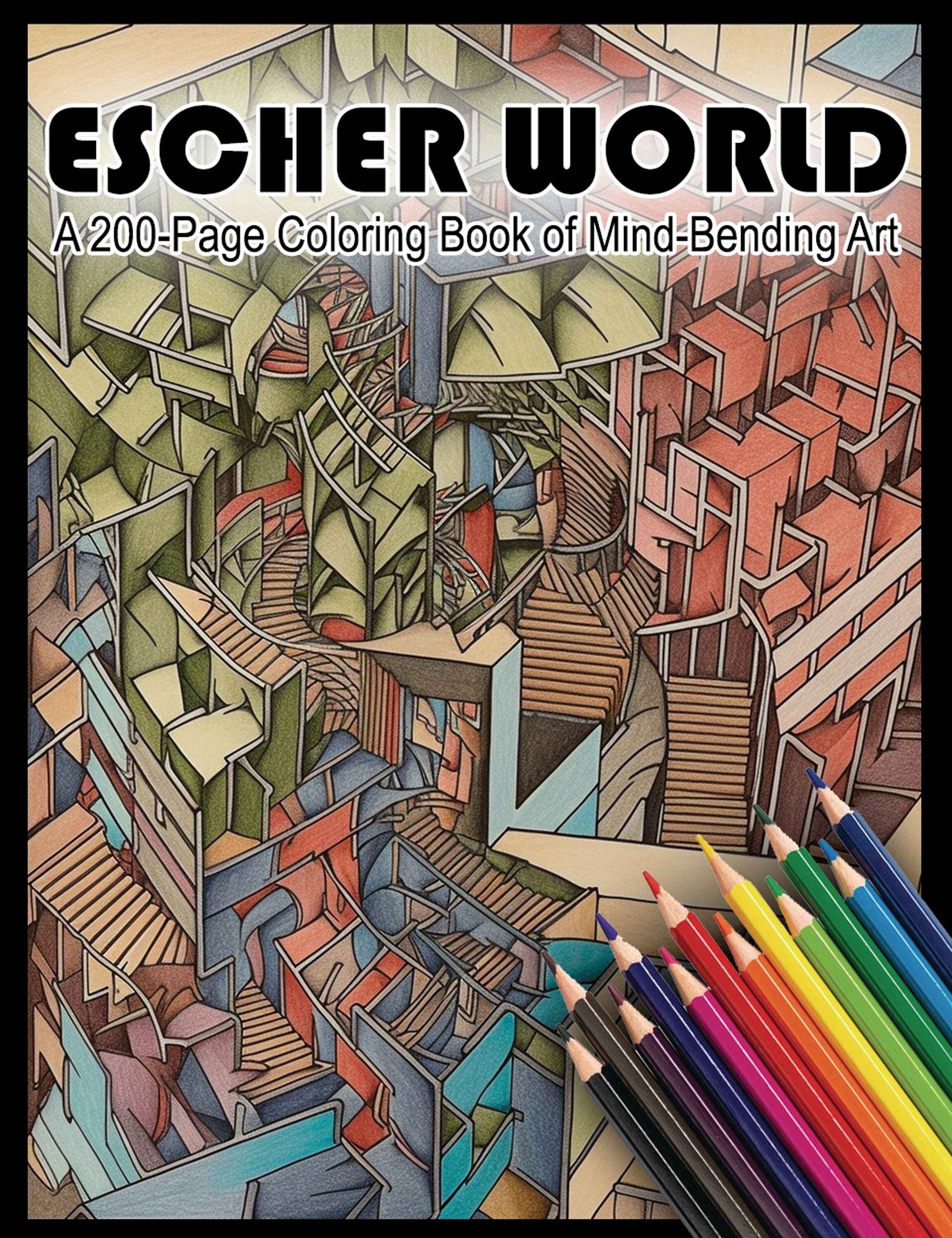 Mc Escher Tessellations Coloring Pages
