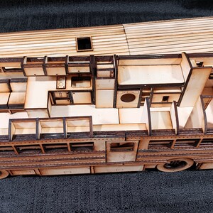 1:25 Scale 1989 International School Bus Skoolie Tiny Home RV ...