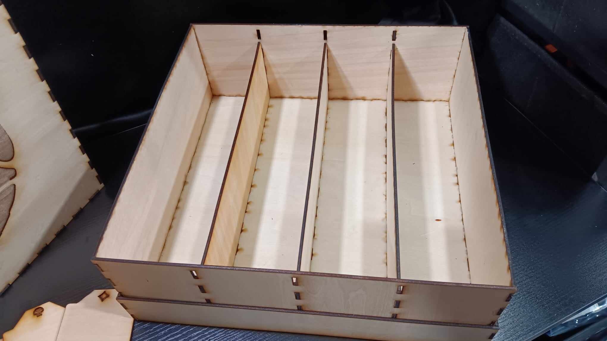 Laser Cut Trading Card Organizer Box: Customizable Pokemon/mtg SVG ...