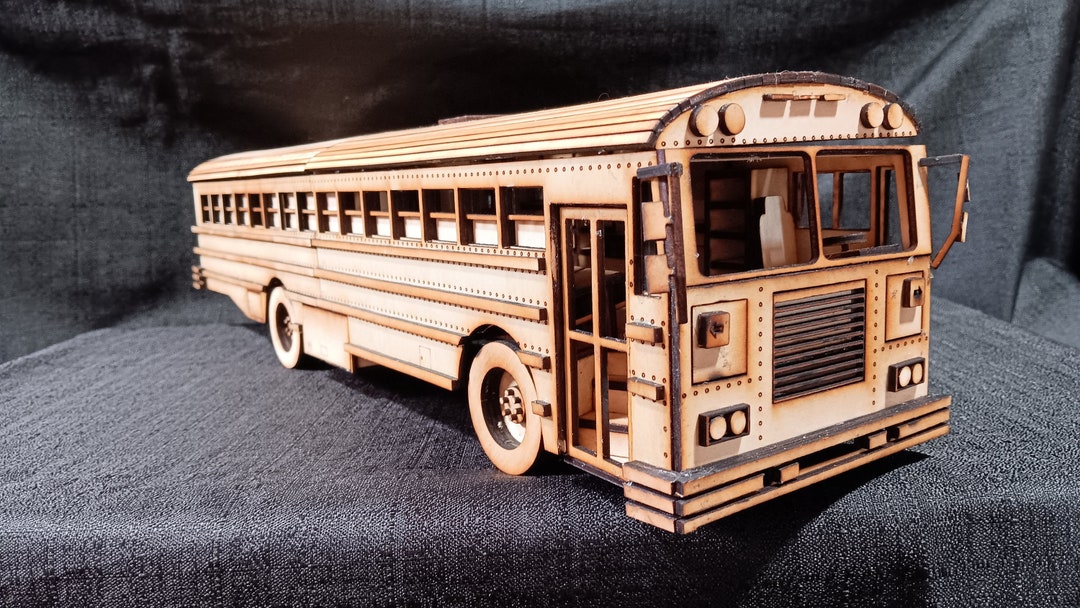 1:25 Scale 1989 International School Bus Skoolie Tiny Home RV ...