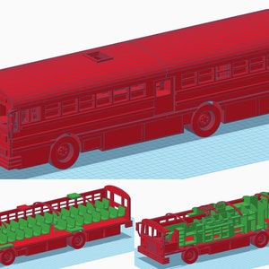 1:25 Scale 1989 International School Bus Skoolie Tiny Home RV ...