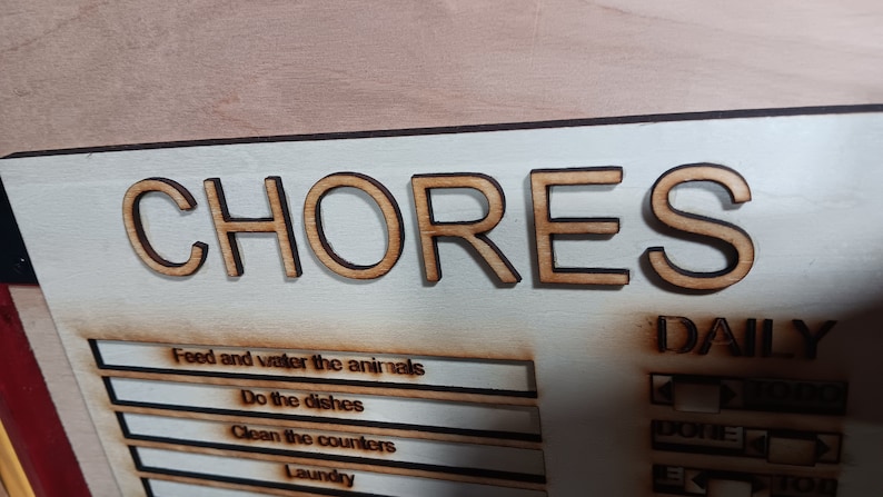 Customizable Chore List SVG Digital Download for Kids and Adults ...