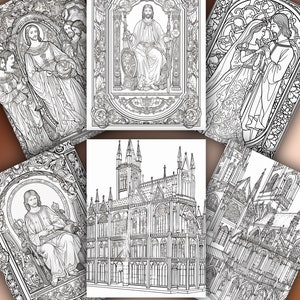 Renaissance Adult Coloring Book: 200 Renaissance Inspired Digital ...
