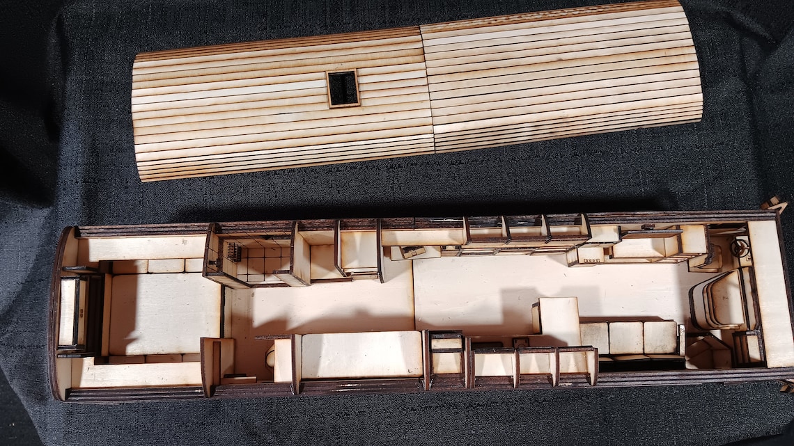 1:25 Scale 1989 International School Bus Skoolie Tiny Home RV ...