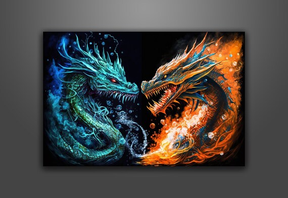 Fire Vs Water Dragons