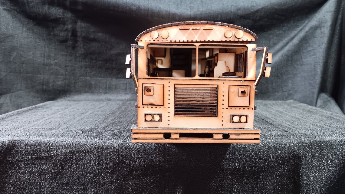 1:25 Scale 1989 International School Bus Skoolie Tiny Home RV ...