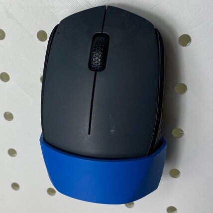 Pegboard Computer Mouse Holder-hangboard Mouse Holder - Etsy