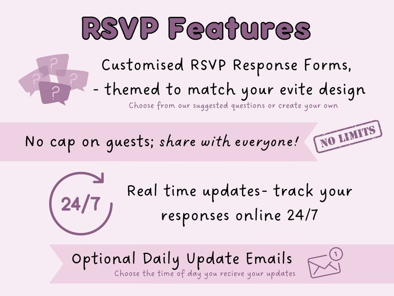 Digital Invite and RSVP | | Smartphone Invitation | Online RSVP ...