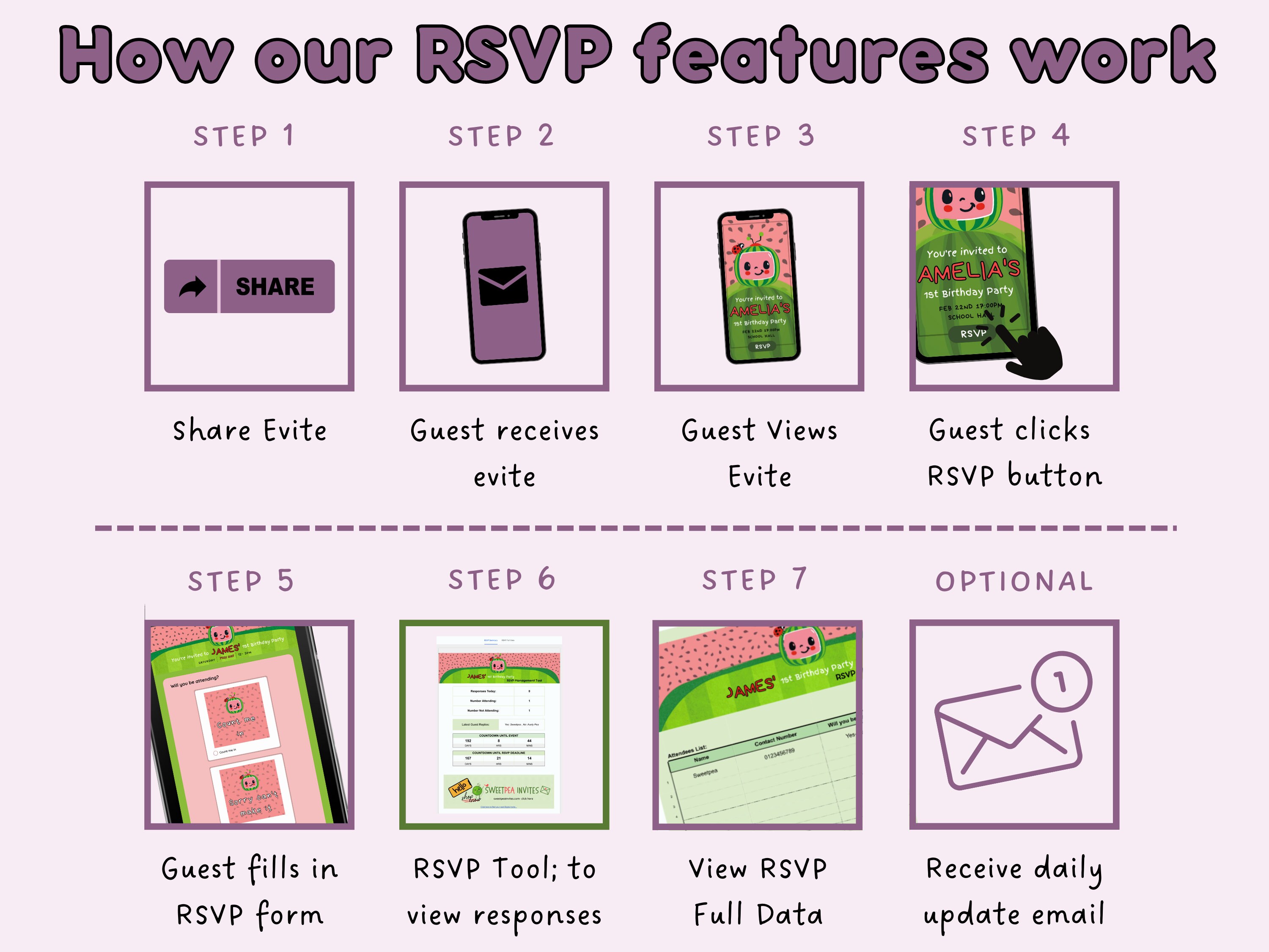 Digital Invite and RSVP | | Smartphone Invitation | Online RSVP ...