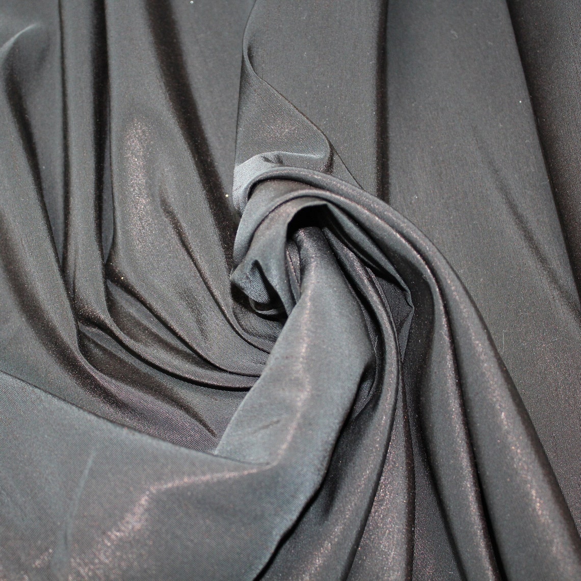 Opera Grey Faux Taffeta Fabric: Crisp Polyester, 150cm Wide - Etsy