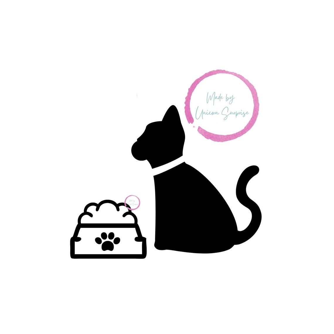 Pet and Food Bowl PNG | Cat Clipart | Kitten and Feline Svg Jpg Png ...
