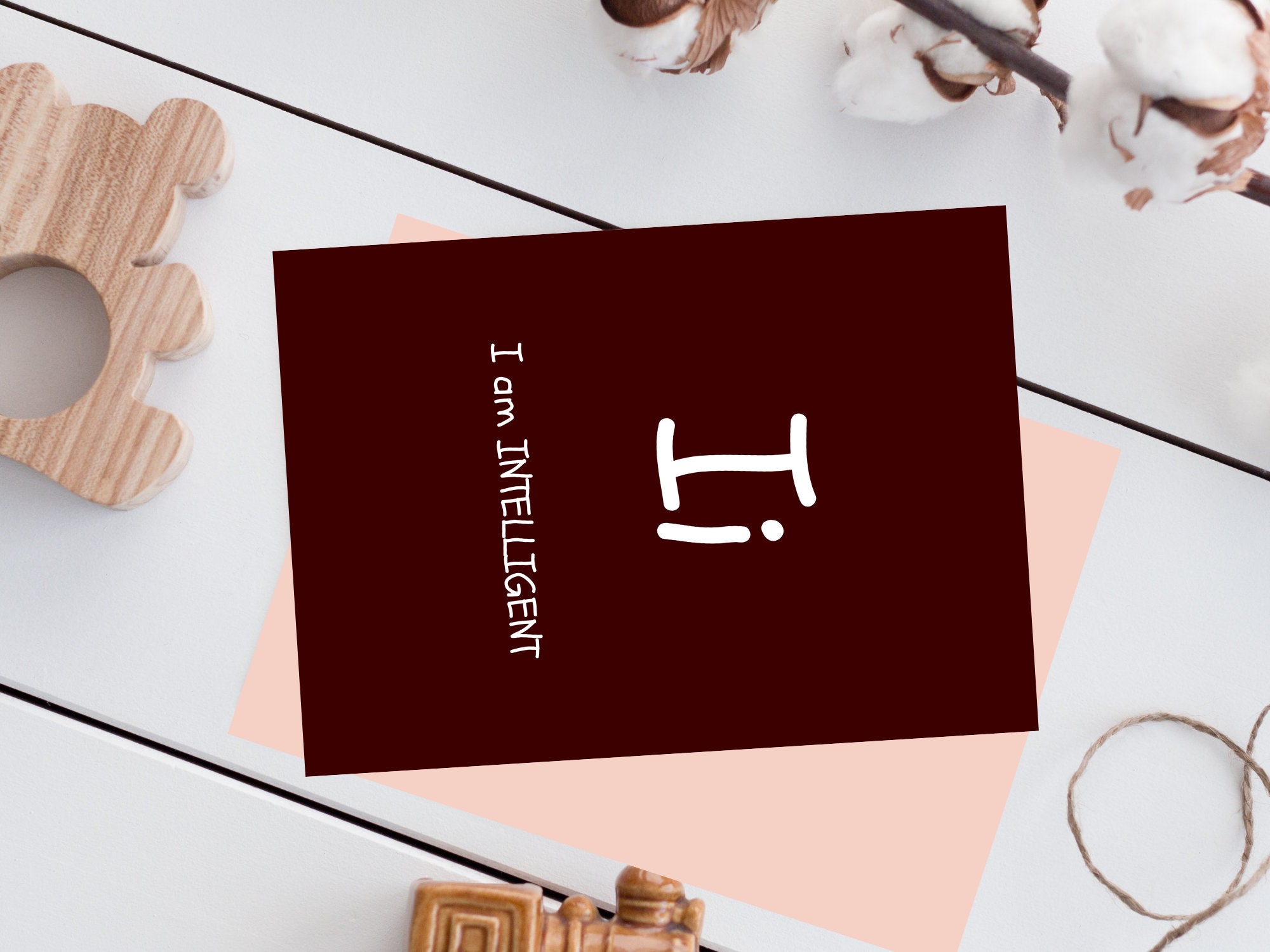 Alphabet Flashcards Positive Affirmations Digital Download/printable - Etsy