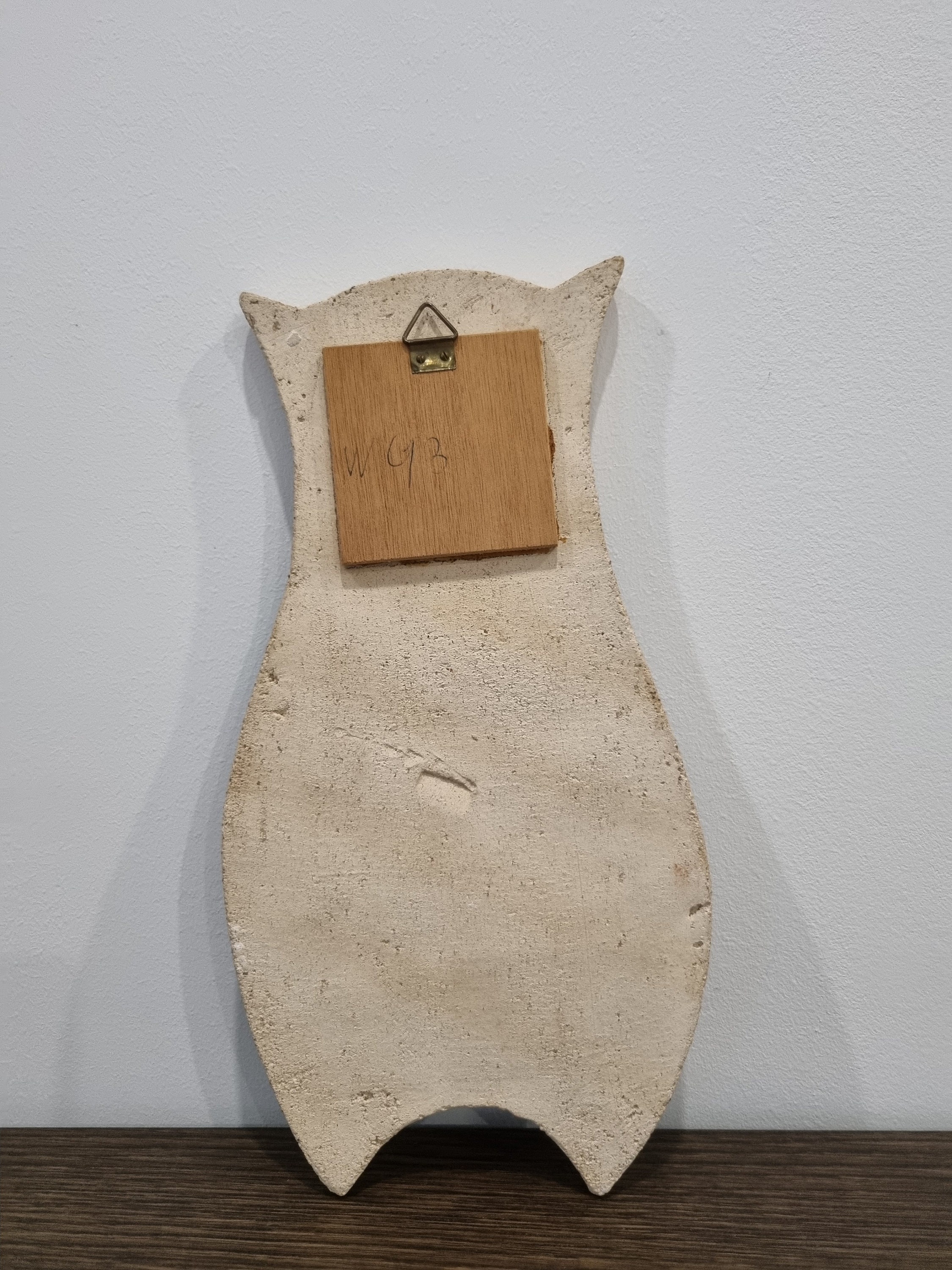 Mid-century Modern Ceramic Owl Relief /wall Ceramic Owl - Etsy