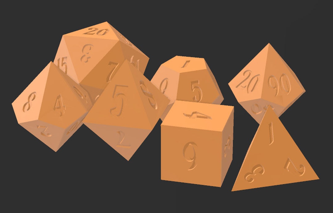 D&D Master Dice - 3D Print STL File / DS N.3 - Etsy