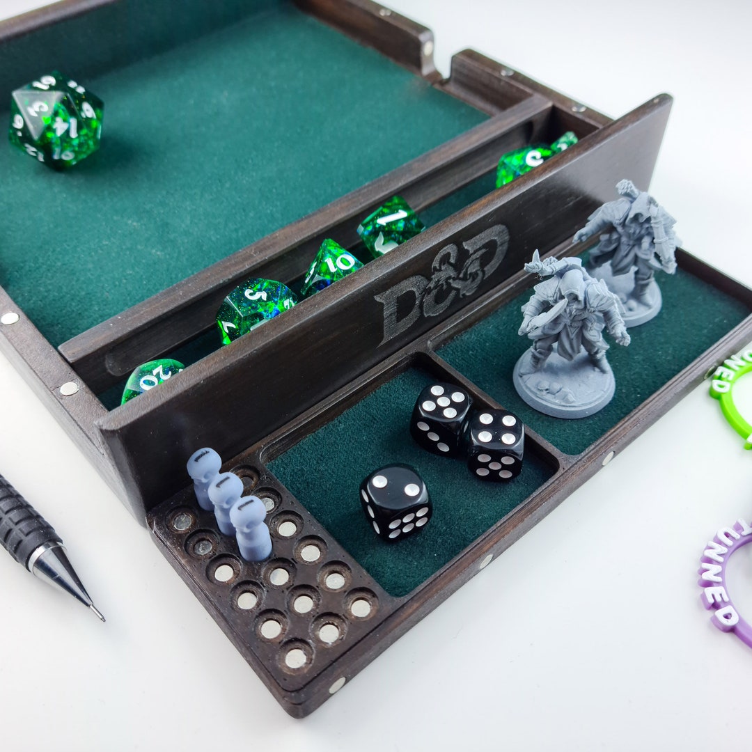 D&D Magnetic Dice Tray Box - 3D Print File / STL / RPG / Tabletop Accessories - Etsy