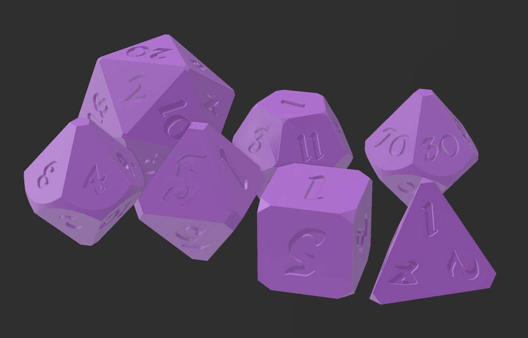 D&D Master Dice - 3D Print STL File / DS N.2 - Etsy