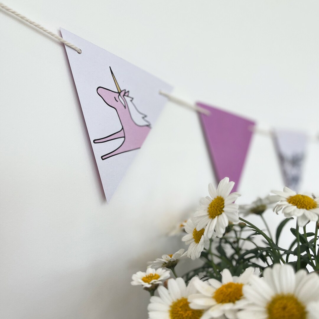 Pennant Chain das Feinhorn Birthday, Decoration, Children's Room, Wall ...