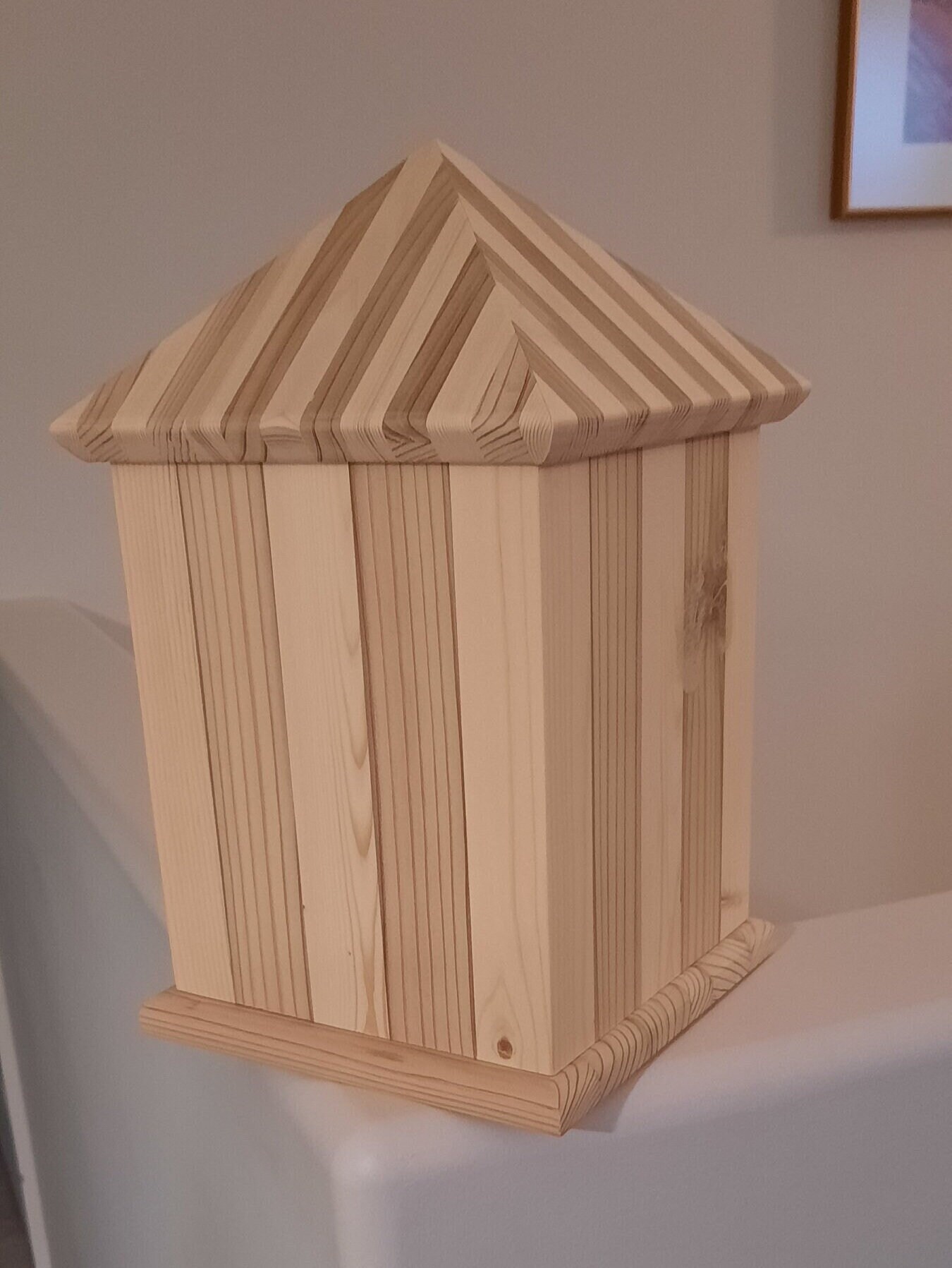 071 Build to Order Cedar Birdhouse Beach Tent Style - Etsy