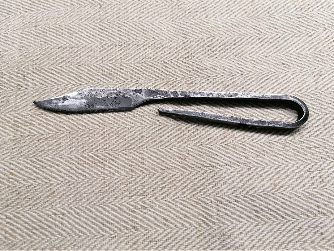Hand Forged Primitive Neck Knife - Etsy