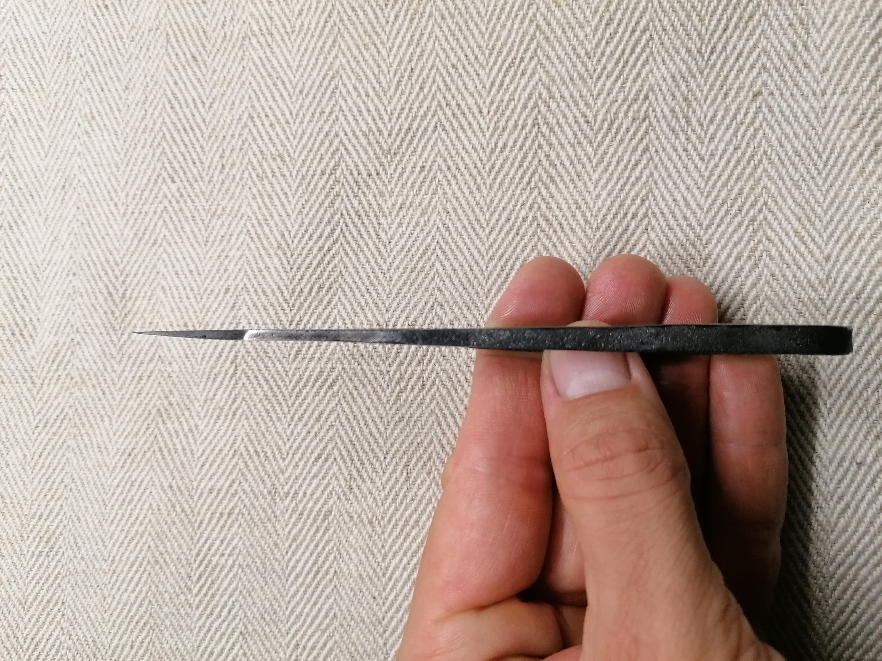 Hand Forged Primitive Neck Knife - Etsy