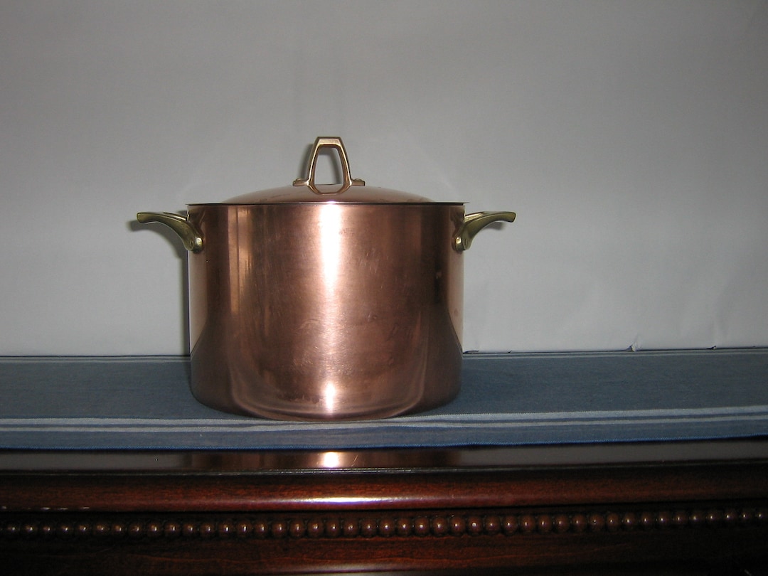 1776 Paul Revere Copper Stock-pot W/ Lid - Etsy