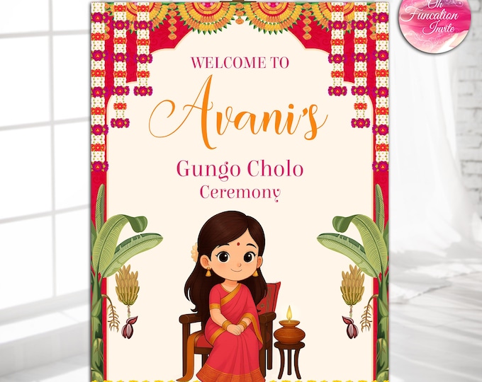 Nepali Gunyo Cholo Invitation Card - Etsy
