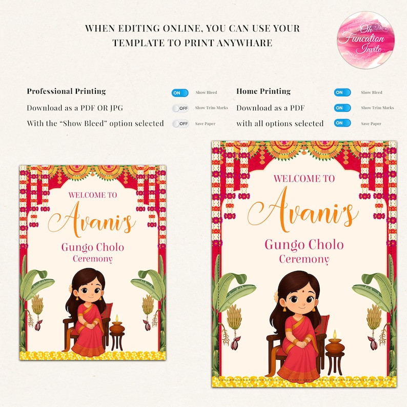 Gunyo Cholo Invitation, Nepali Half Saree Function Sign, Gunyo Choli ...
