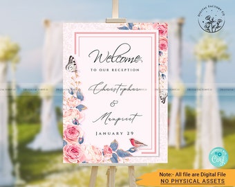 Reception Welcome Sign - Etsy