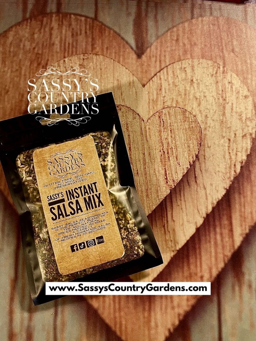 Salsa Mix, Salsa Spice Mix Packets, Quick & Easy Salsa, Mild Flavor ...