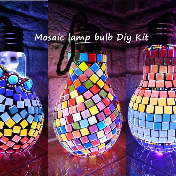 Mosaic Lamp - Etsy